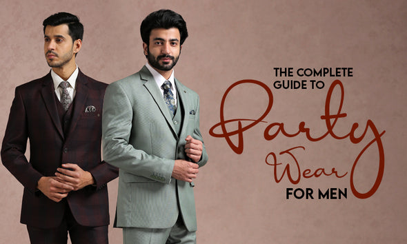 The Complete Guide to Party Wear for Men: From Weddings to Black-Tie ...