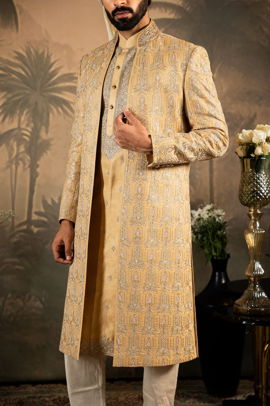 Sherwani Suits for Men | New Style & Wedding Sherwani for Men – Bonsoir