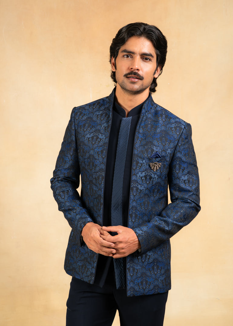 Modern Bandhgala Suits | Shop Men's Bandhgala Suits & Designer Jackets ...